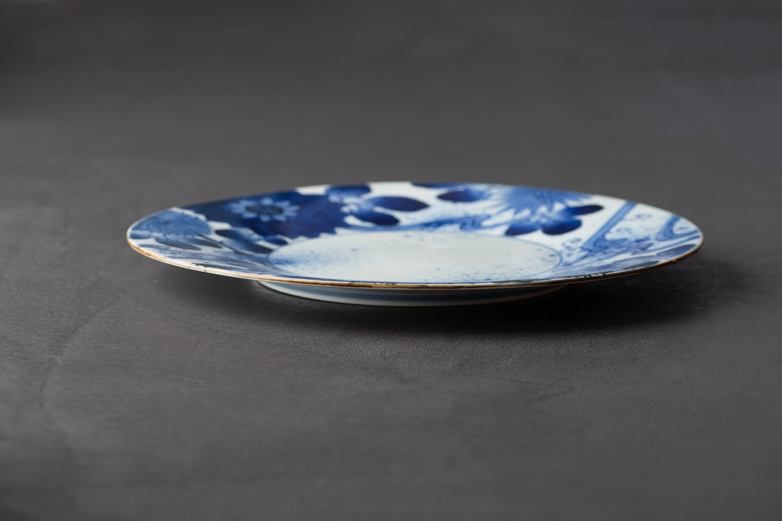 28cm Large Blue Flower Plate by Arita Ware / Fine Japanese | Etsy