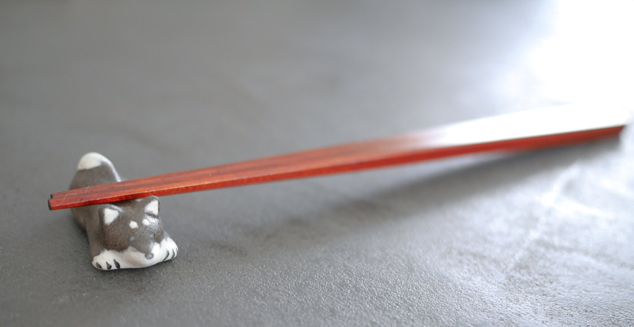 Shiba Hashioki Set / Handmade 4 Shiba Chopstick Rests / - Etsy