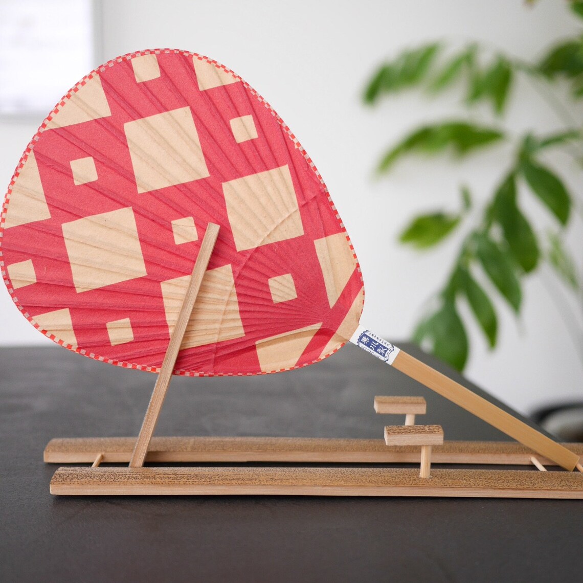 Japanese Uchiwa / Handmade Paper Fan / Traditional Paper Fan - Etsy