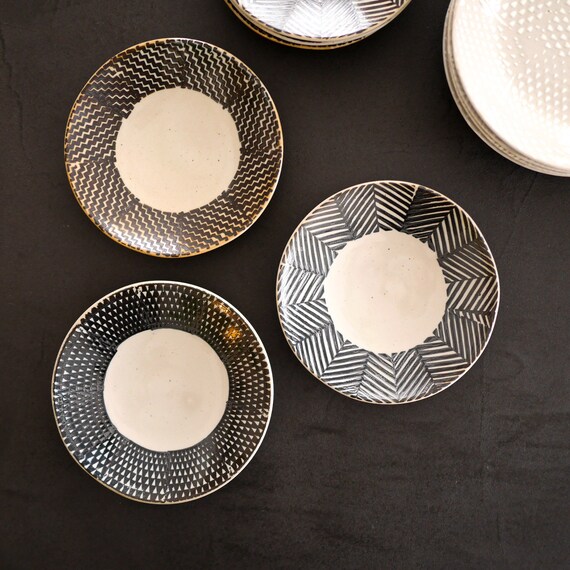 18cm / Japanese Ceramic Plate by Hasami Ware / Japanese | Etsy