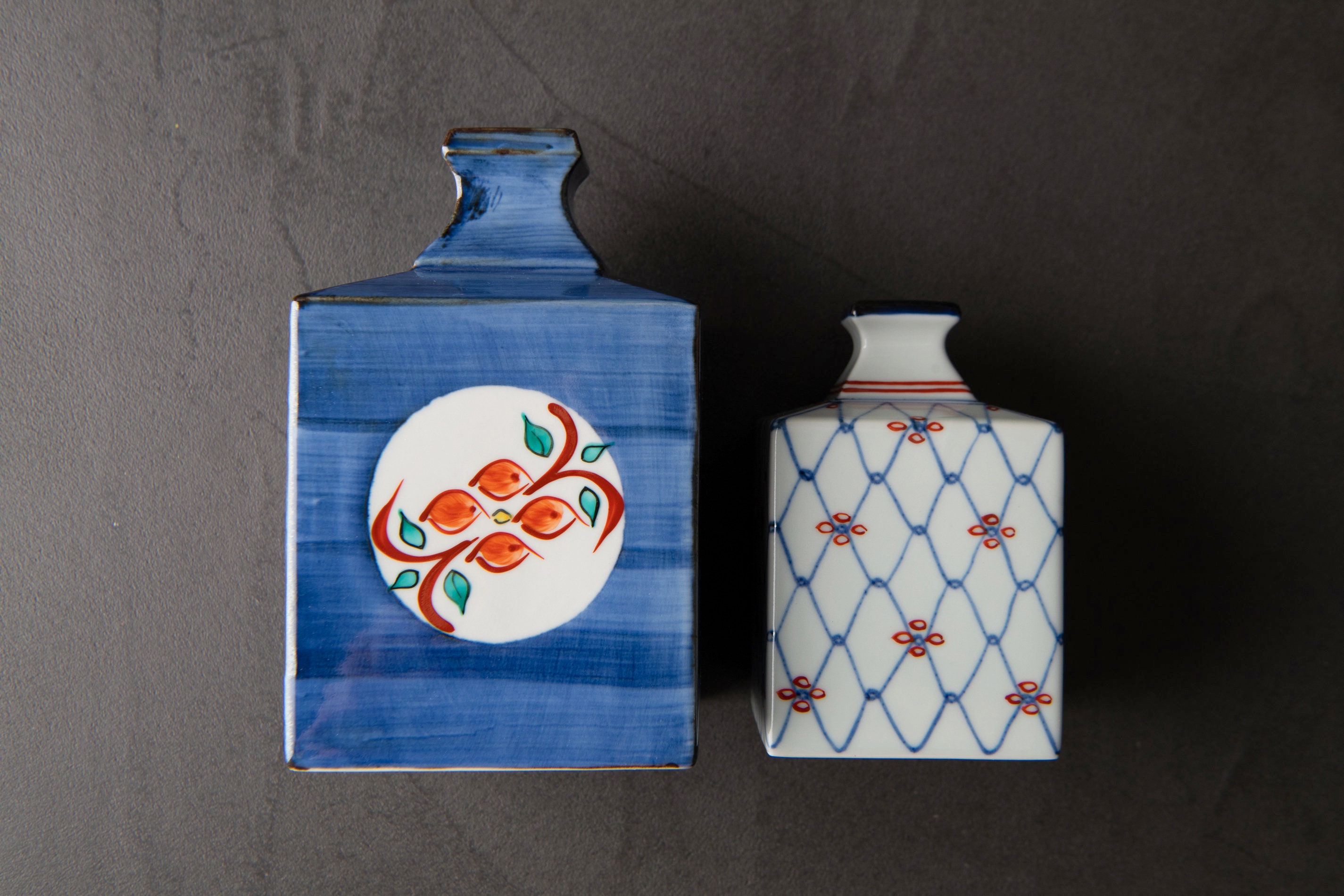 Japanese Flower Vase by Tobe Ware / Japanese Ceramic Vase / - Etsy España