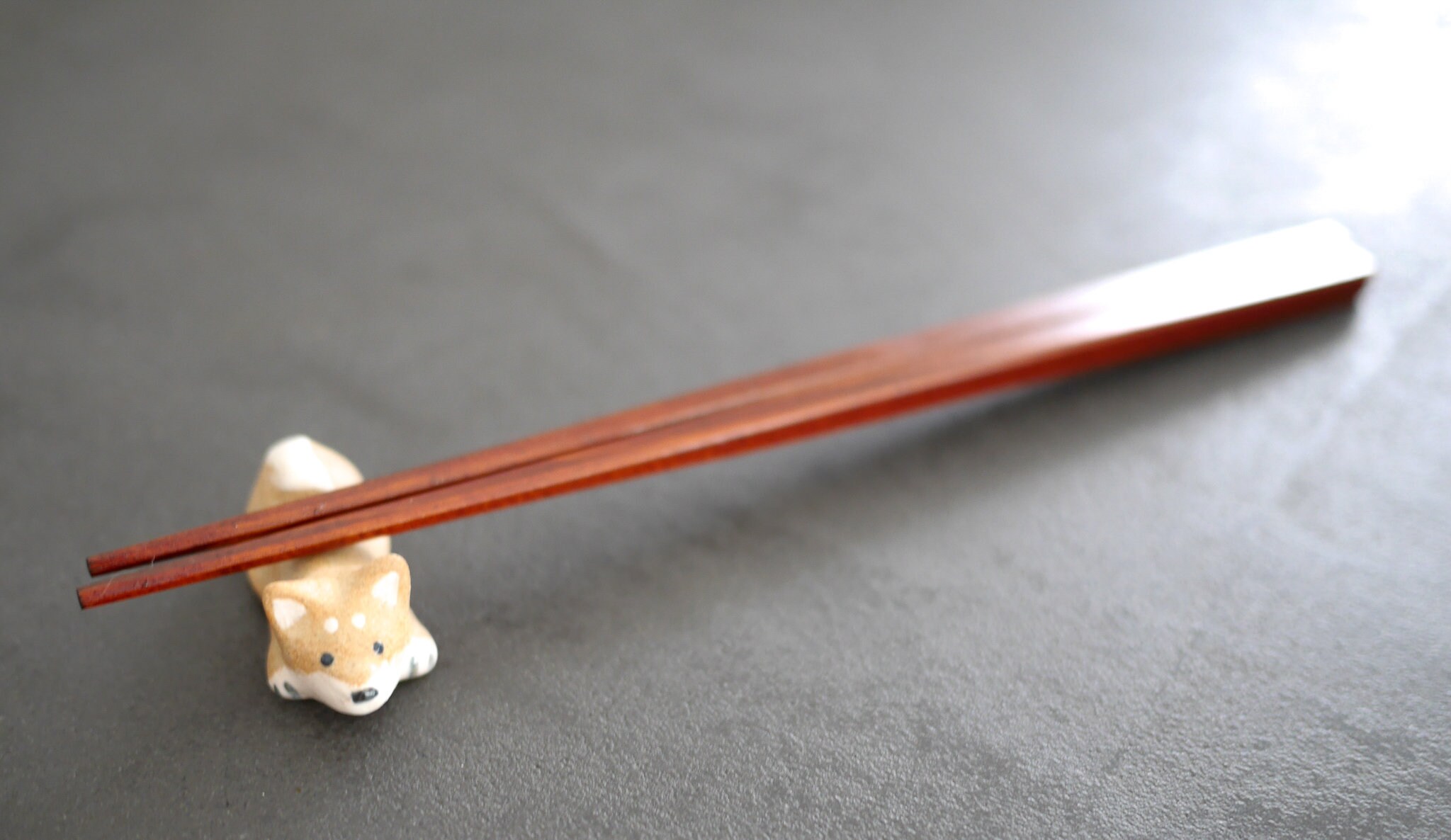 Shiba Hashioki Set / Handmade 4 Shiba Chopstick Rests / - Etsy