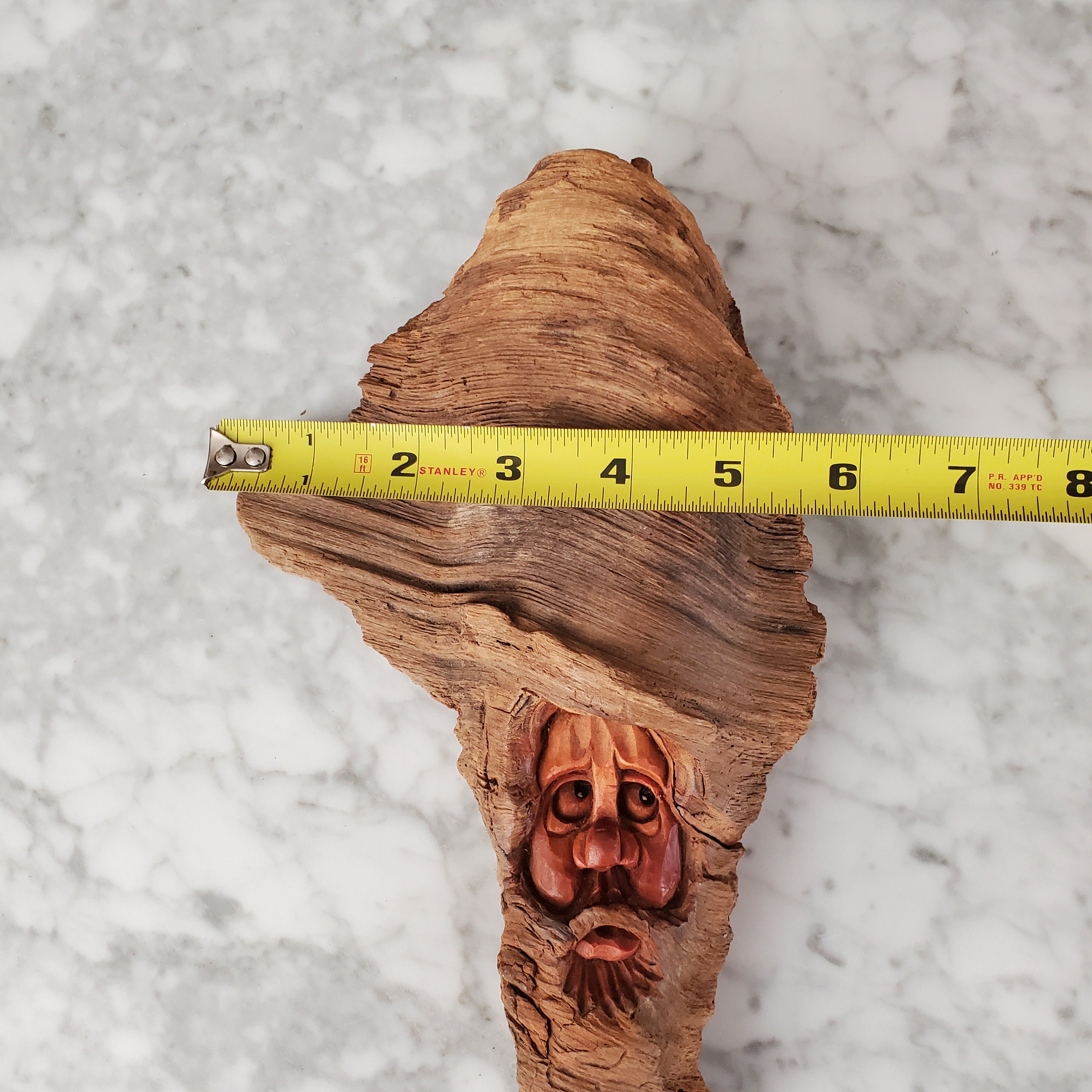 Vintage Wood Carving Old Man Face Winter Wind Sculpture Wood - Etsy