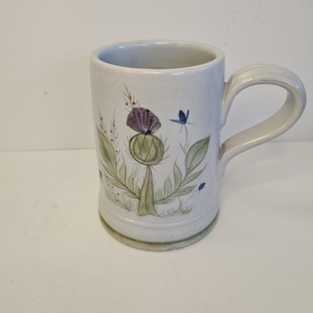 Vintage Buchan Portobello Pottery of Scotland Stoneware Mug, Hand ...
