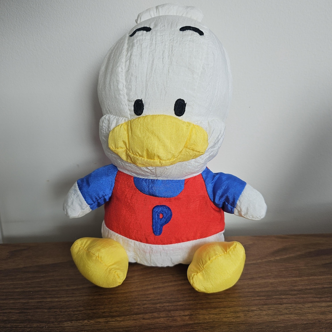 Pekkle Plush Toy, Sanrio Doll, Duck Nylon Plush, Nylon Doll, Parachute ...