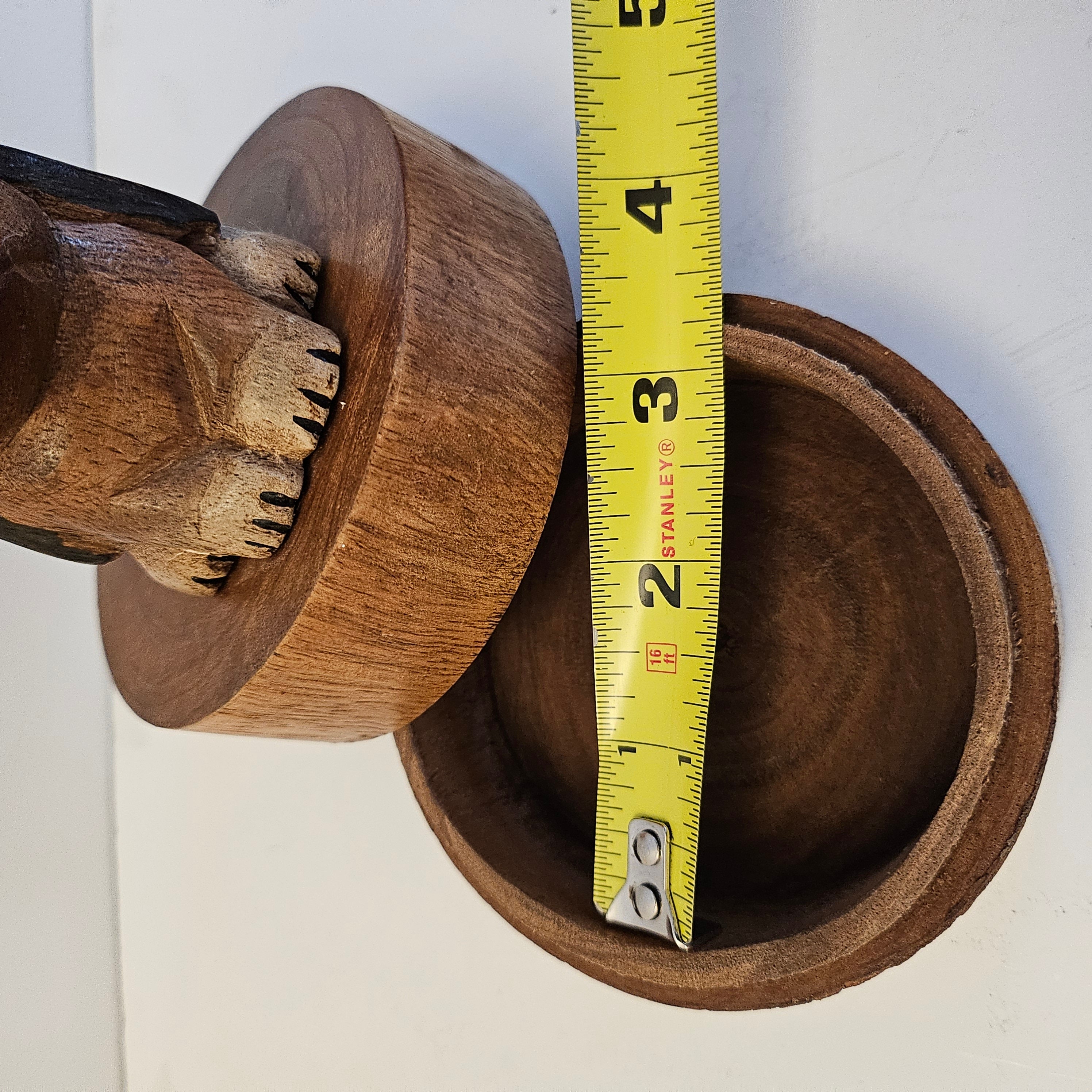 Wooden Doggy Lidded Trinket Box, Wood Carved Dog, Puppy Dog, Small ...