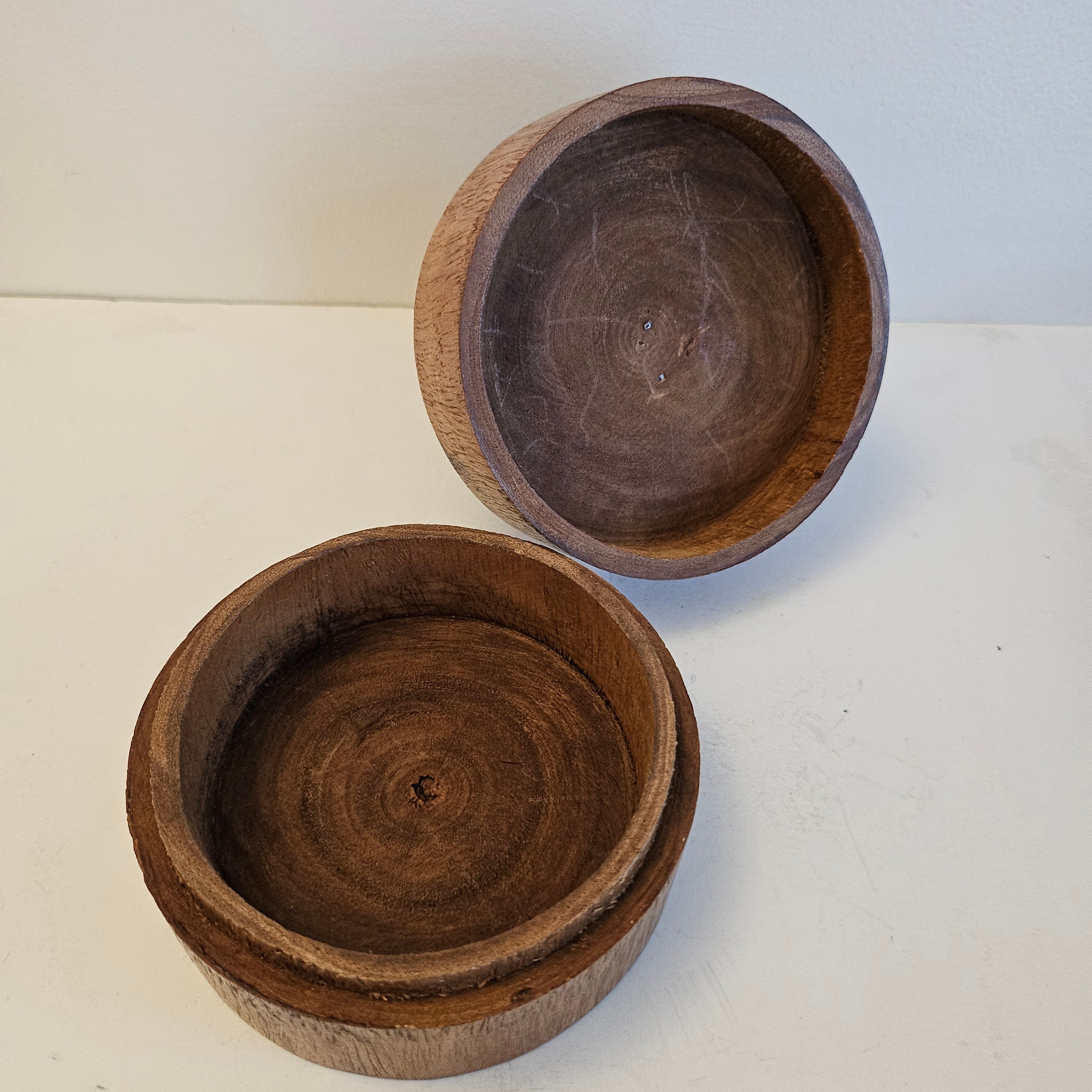 Wooden Doggy Lidded Trinket Box, Wood Carved Dog, Puppy Dog, Small ...