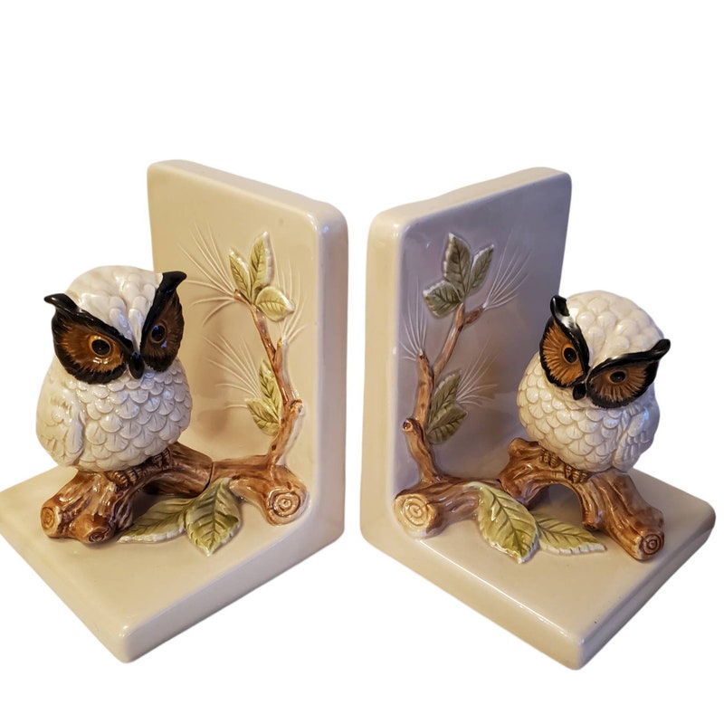 Ceramic Bookends - Etsy