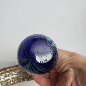 Art Glass Perfume Bottle Claude Duperron Pulled Feather - Etsy