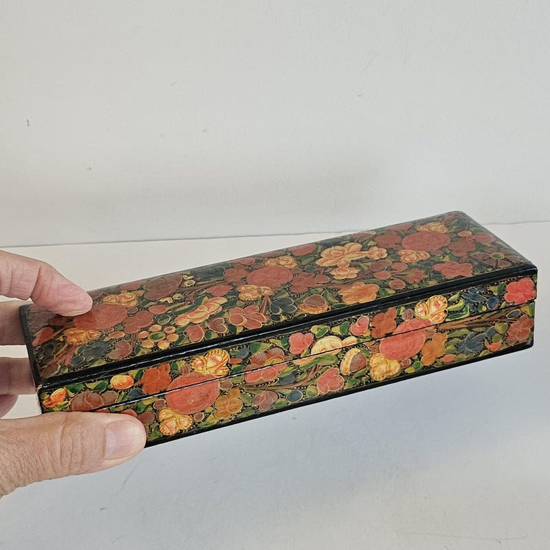Kashmir Lacquer Box - Etsy