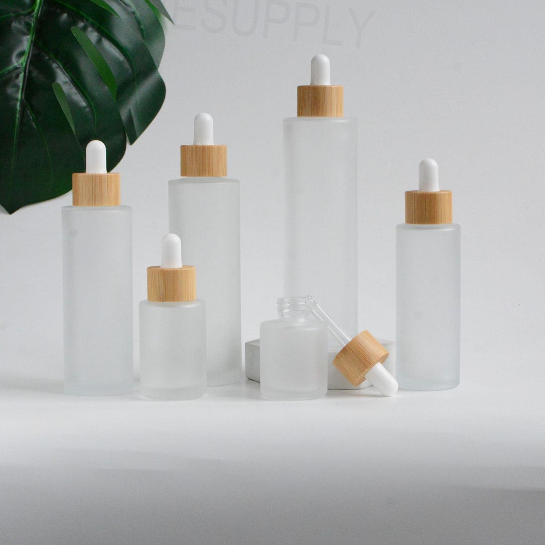 20ml 30ml 50ml 60ml 80ml 100ml Natural Dropper Frostd Glass Dropper ...