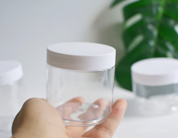 150g 200g 250g Clear Plastic Empty Cream Jar Container Skin | Etsy