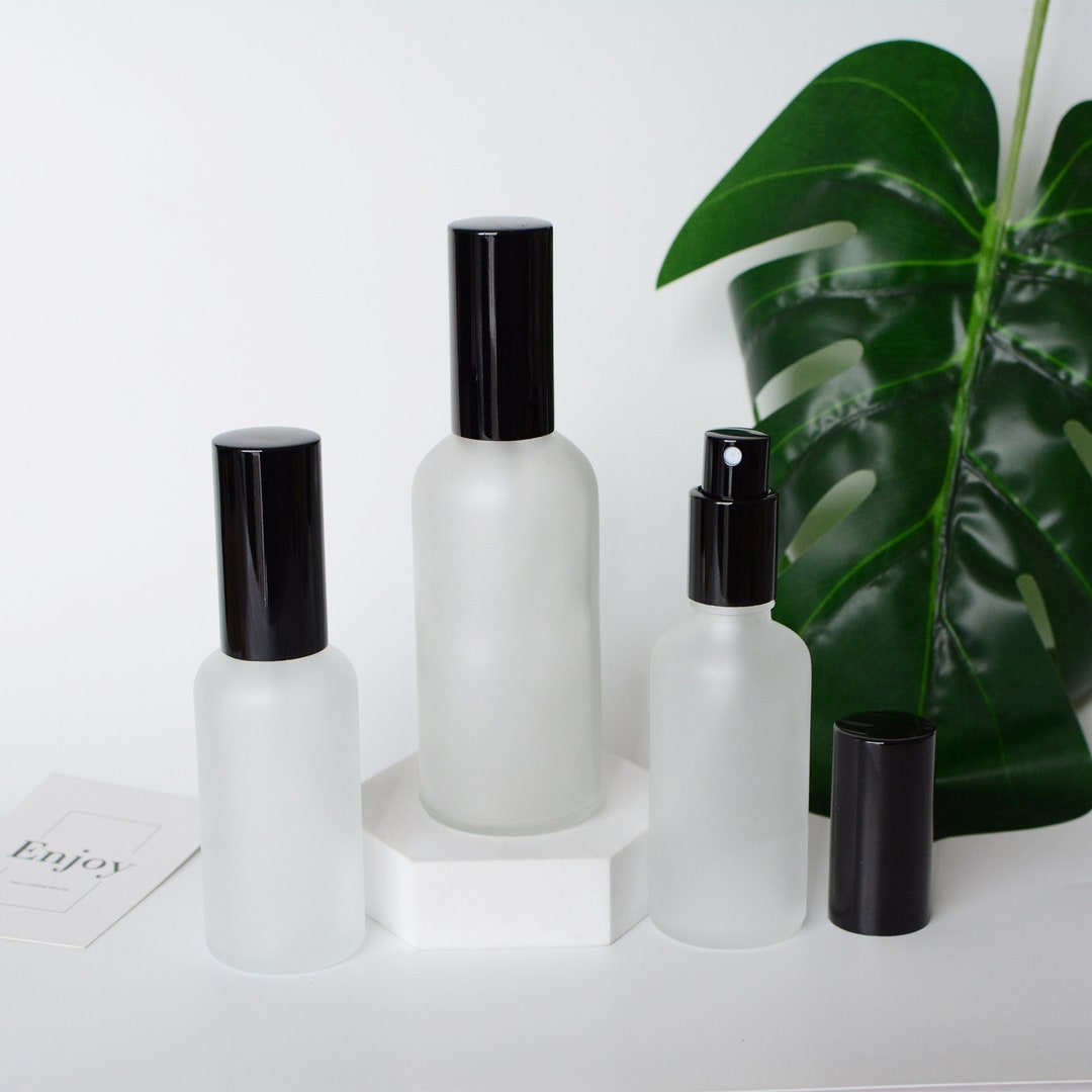 5/200pcs Frosted Glass Fine Mist Spray Pump Bottles, DIY Cosmetic ...