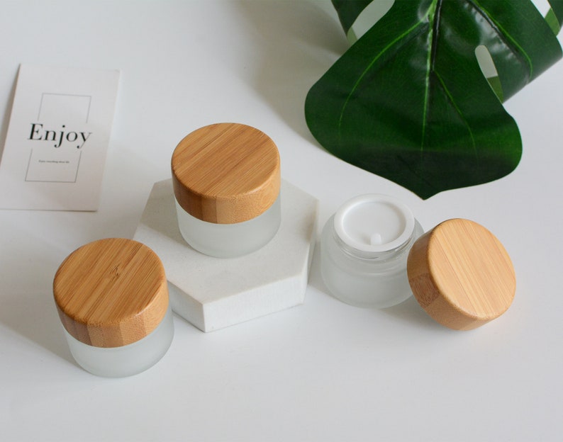 1/200pcs 15g 15ml Natural Bamboo Wooden Empty Cream Jar - Etsy