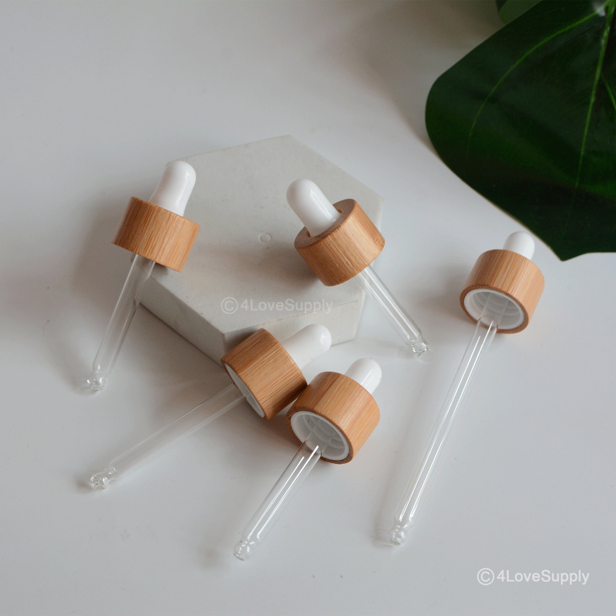 1pc-200pcs 18mm 18/410 Natural Bamboo Wooden Dropper Pipette - Etsy