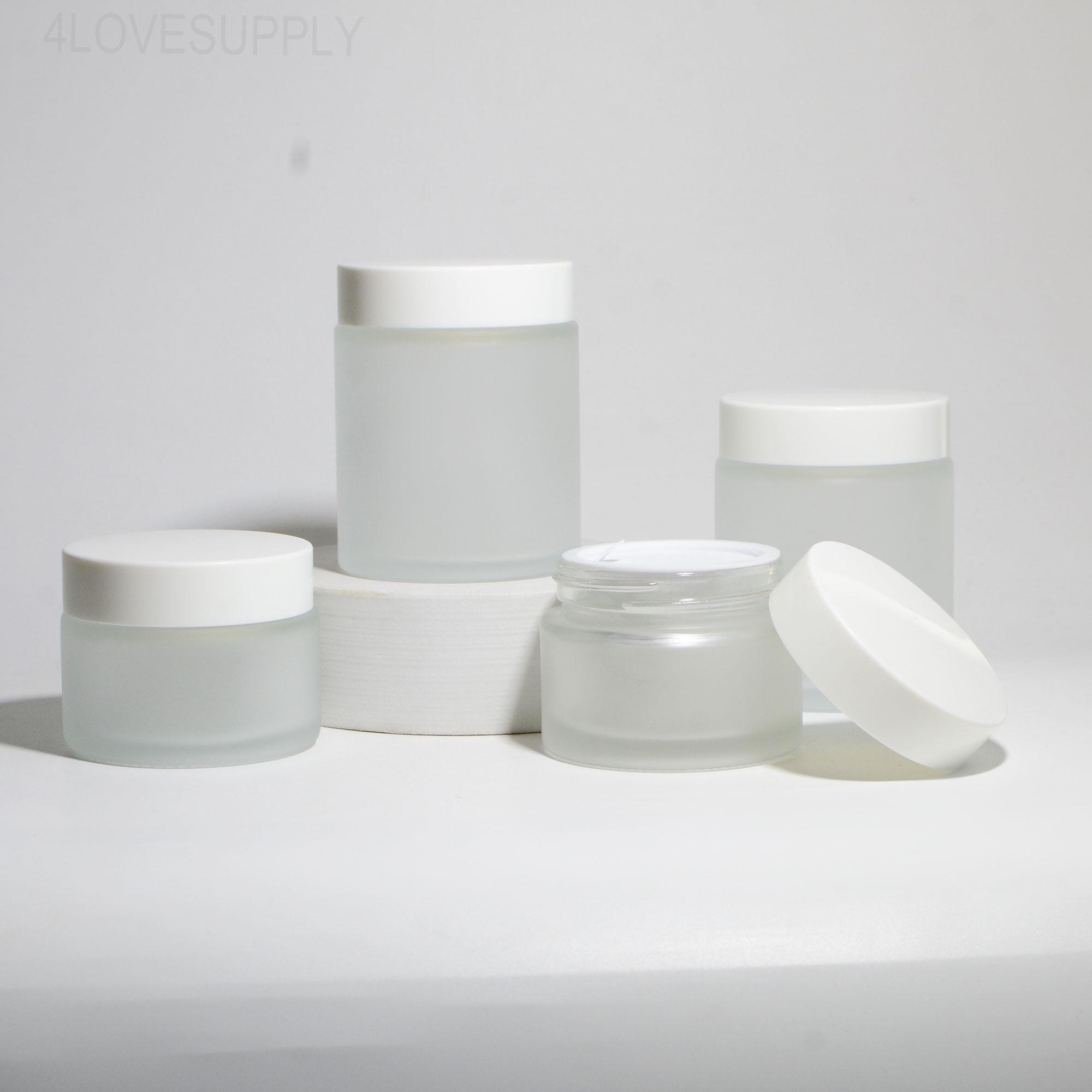 5g 15g 30g 50g 100g White/frosted Cream Jar ,essential Oil Container ...