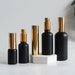 1-200pcs 15ml 30ml 50ml 100ml Luxury Fine Mist Spray Bottles Light Gold ...
