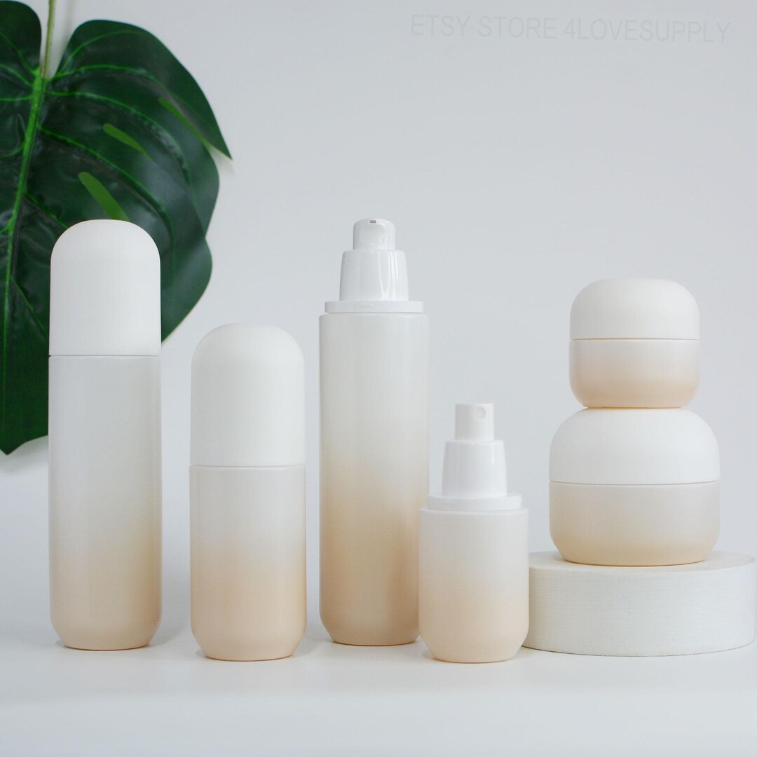 20ml 30ml 60ml 100ml 120ml Cosmetic Containers Gradient Nude Color ...
