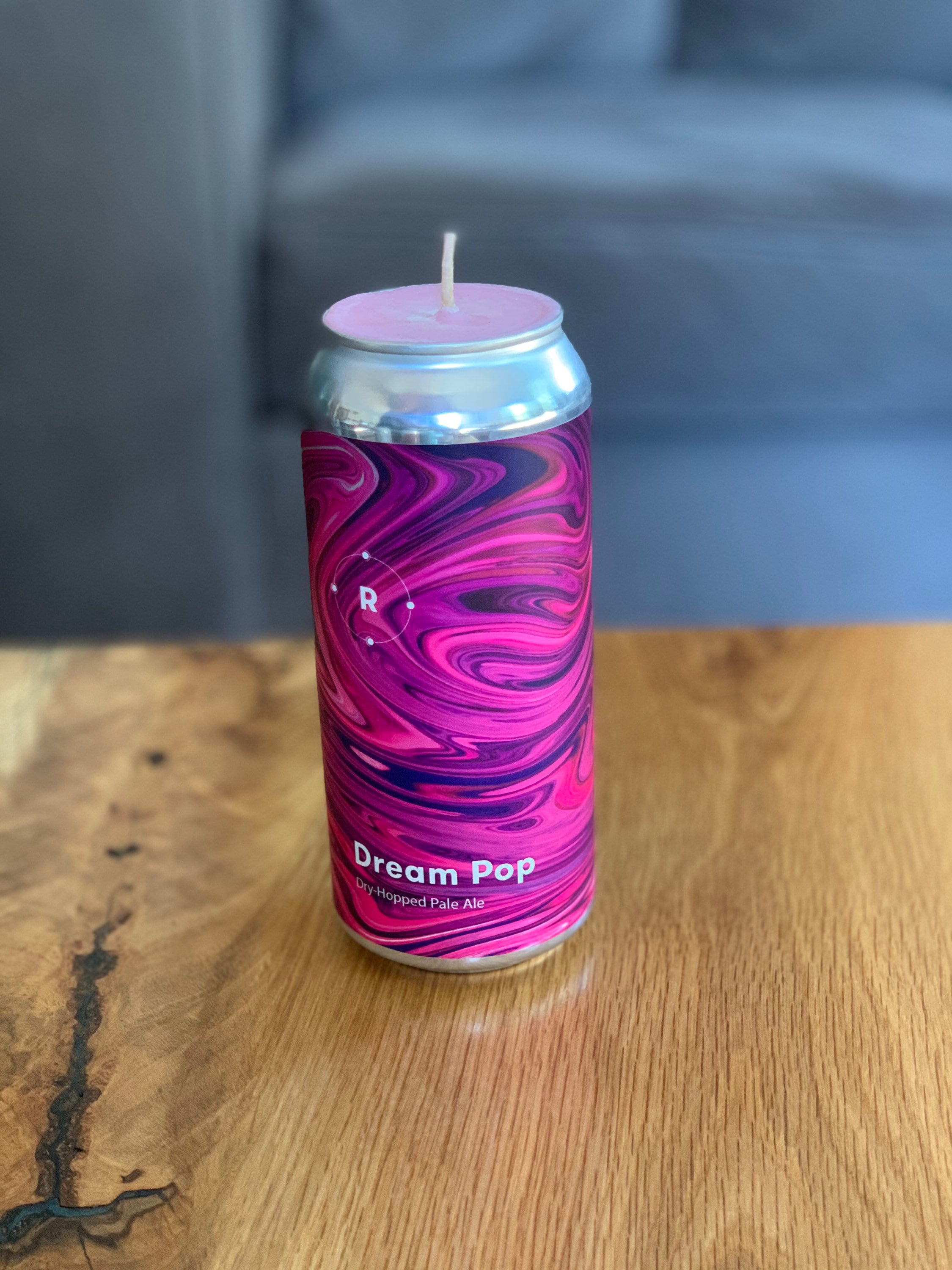Craft Beer Candle Dream Pop: Rose Scented - Etsy Singapore