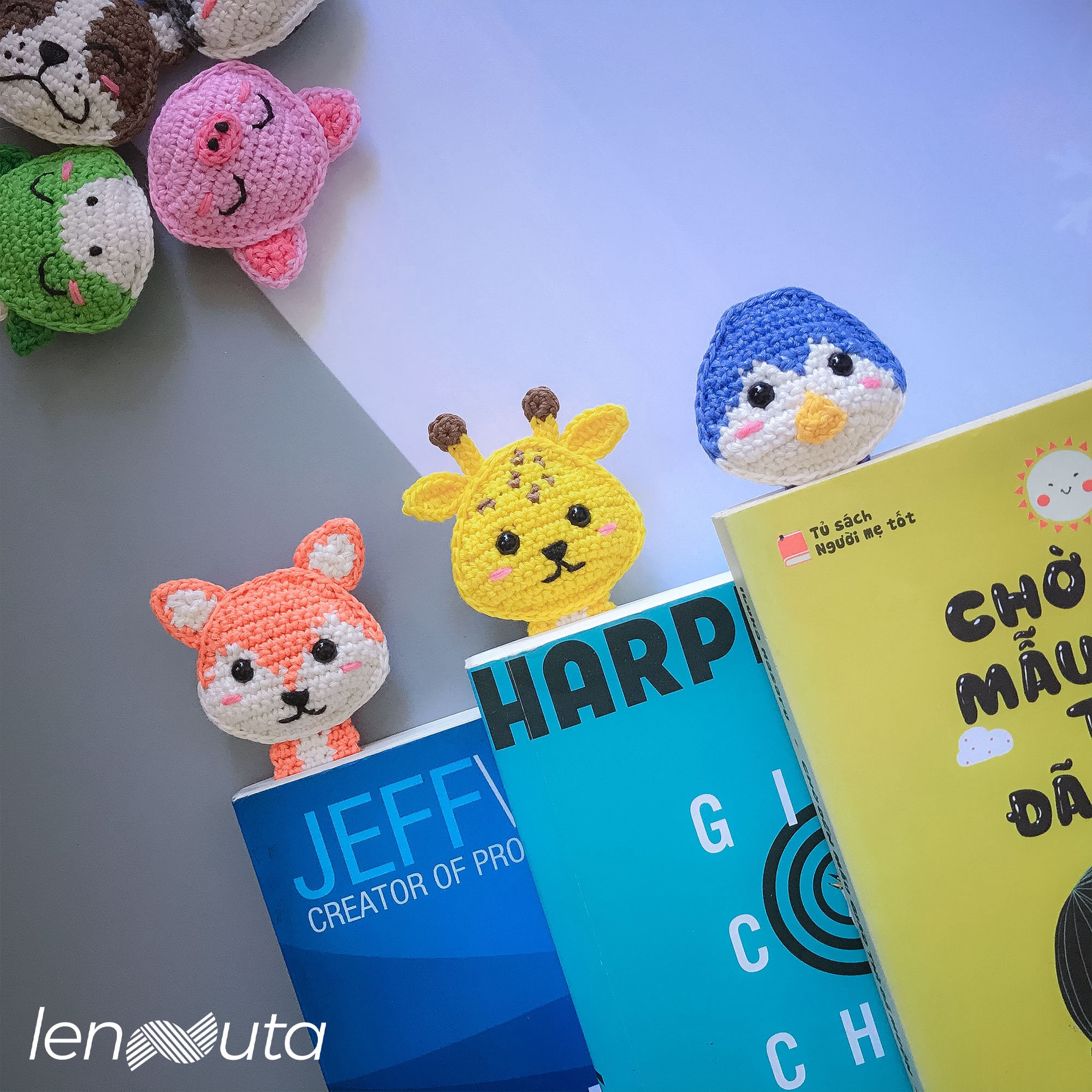 Animals Bookmark Crochet Pattern - 9 Amigurumi Patterns - ENGLISH PDF ...