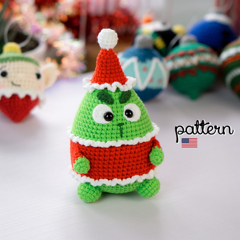 Baby Grinch Doll - Etsy