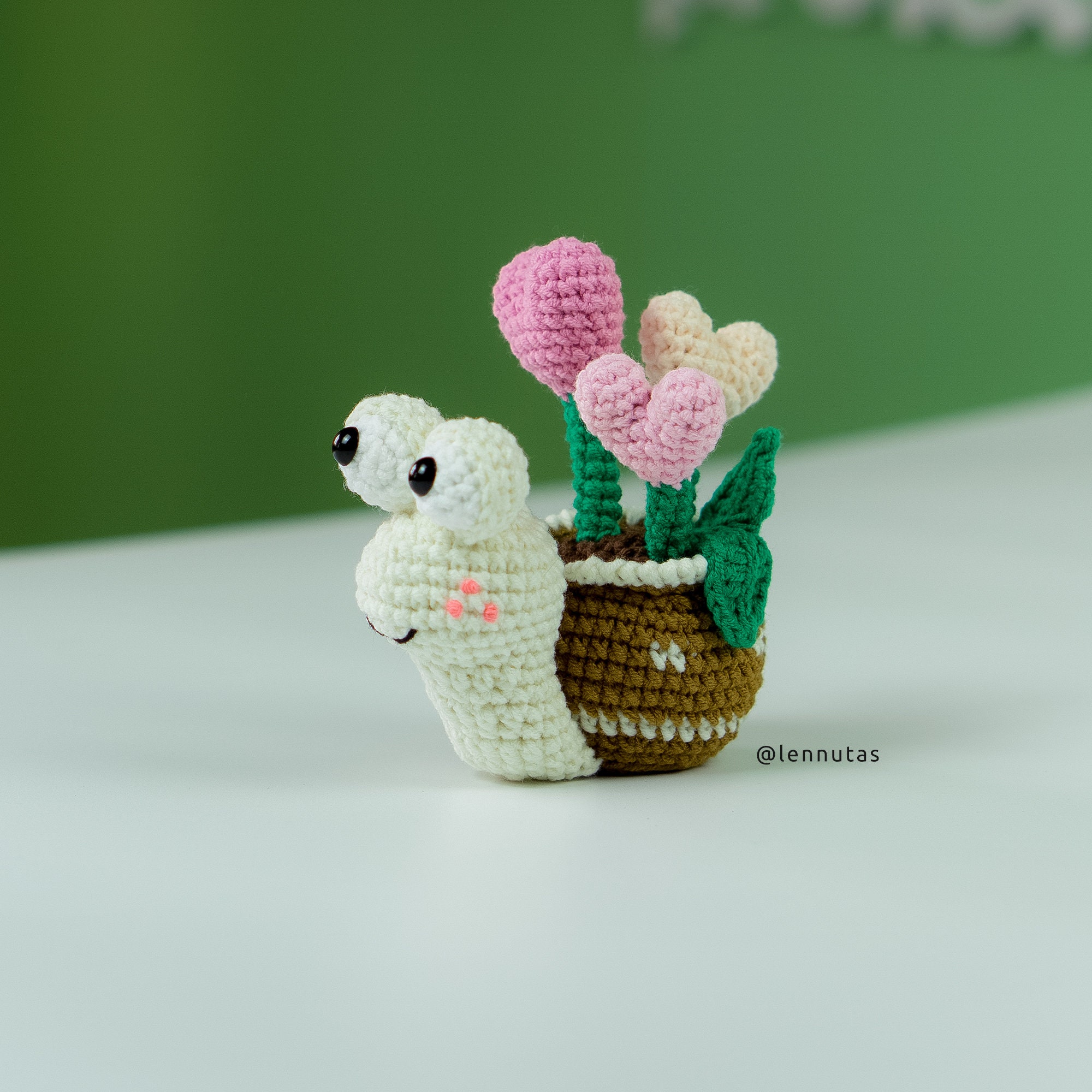 Crochet Snails Amigurumi Patterns 4 in 1 by Lennutas - Etsy