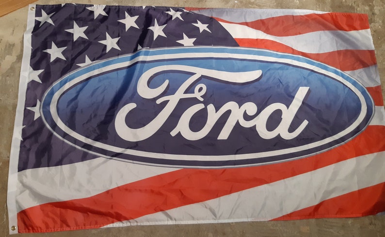 Ford USA flag 5x3' | Etsy