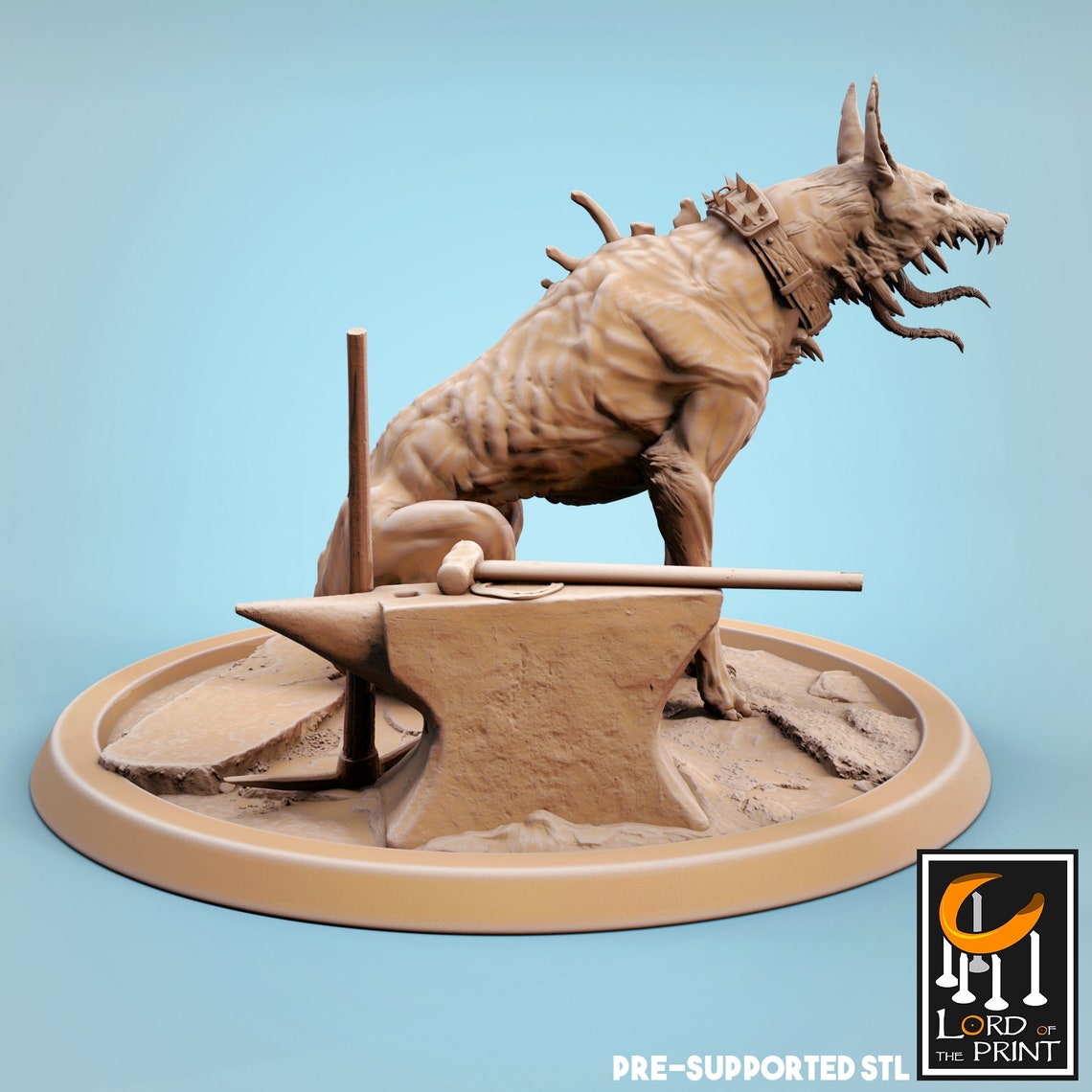 Corrupted Dog Lord of the Print Fear the Old God High - Etsy