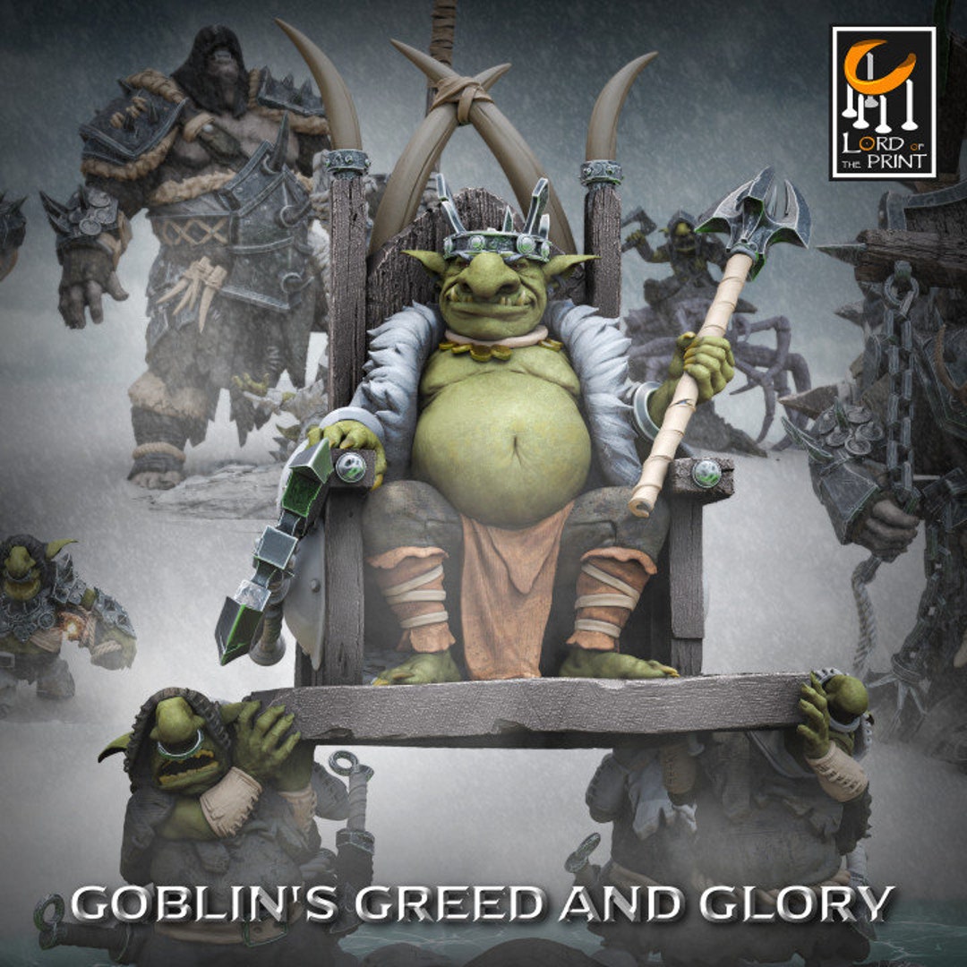 Goblin's Greed and Glory | Rescale Miniatures | Full Army | Dragons ...