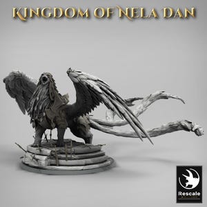 Protector | Kingdom of Nela Dan | Rescale Miniatures | 3" Base - Etsy