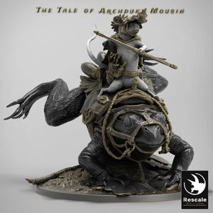 Frog With Mouse Mount | Rescale Miniatures | the Tale of Archduke ...