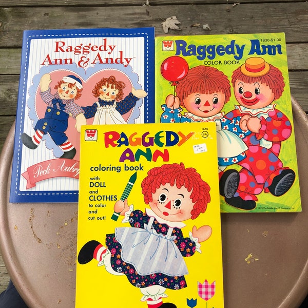 Ann Andy Coloring - Etsy