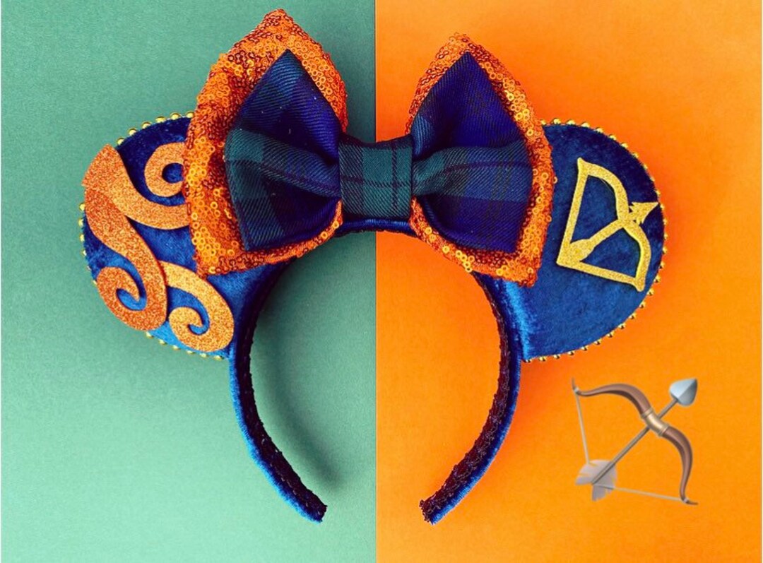 The Scottish Princess- Handmade Mouse Ears - Etsy