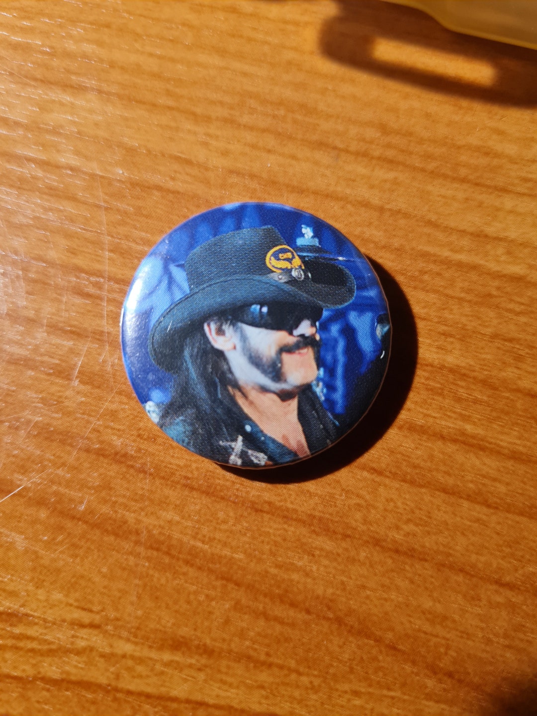 Lemmy Kilmister Motorhead Vintage Badge Button Pin Motorhead Ace of ...