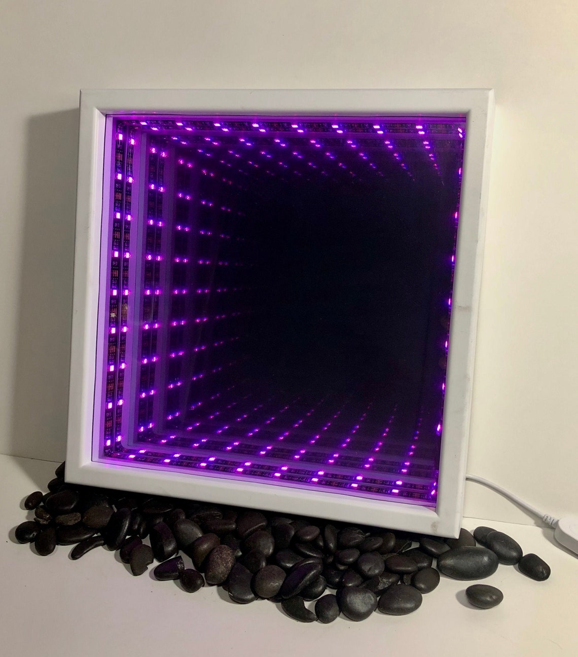 Alexa Compatible Infinity Mirror Tunnel Mirror | Etsy