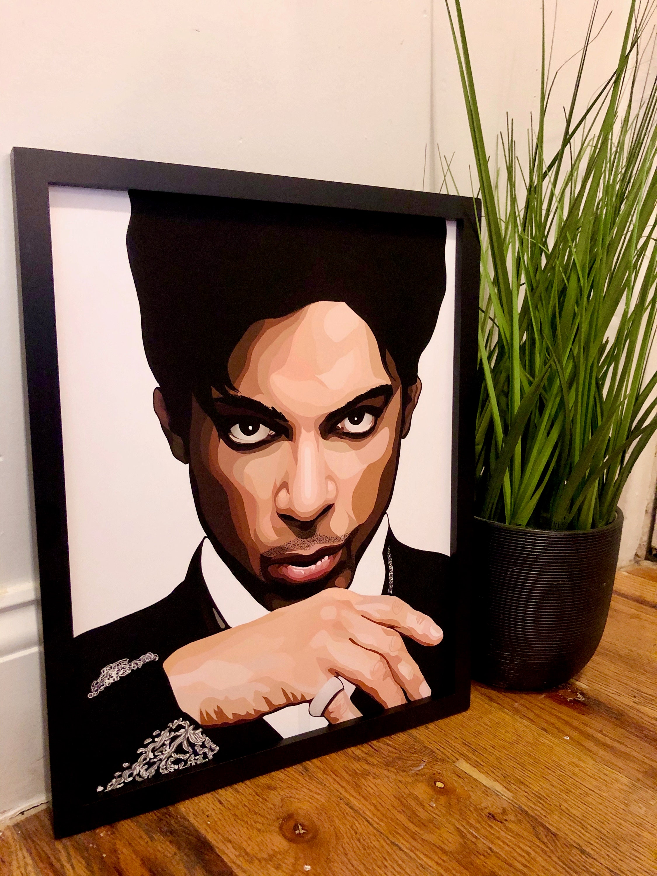 Prince - Portrait Art Giclée Print - Etsy