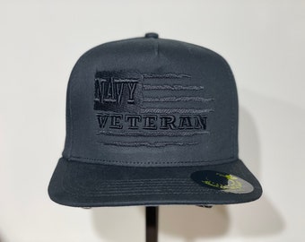 Navy Snapback | Etsy