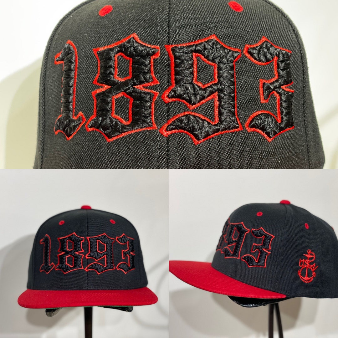 Navy Chief 1893 Snapback Flat Bill: - Etsy