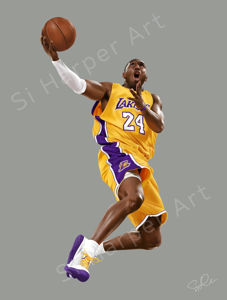 Kobe Bryant, HIGH QUALITY PRINT A4/A3 - Etsy