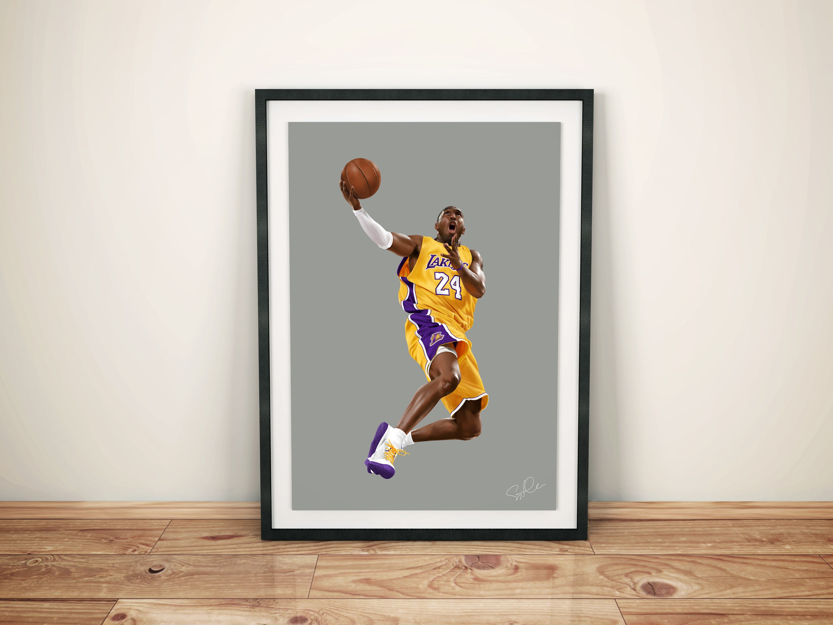 Kobe Bryant HIGH QUALITY PRINT A4/A3 | Etsy UK