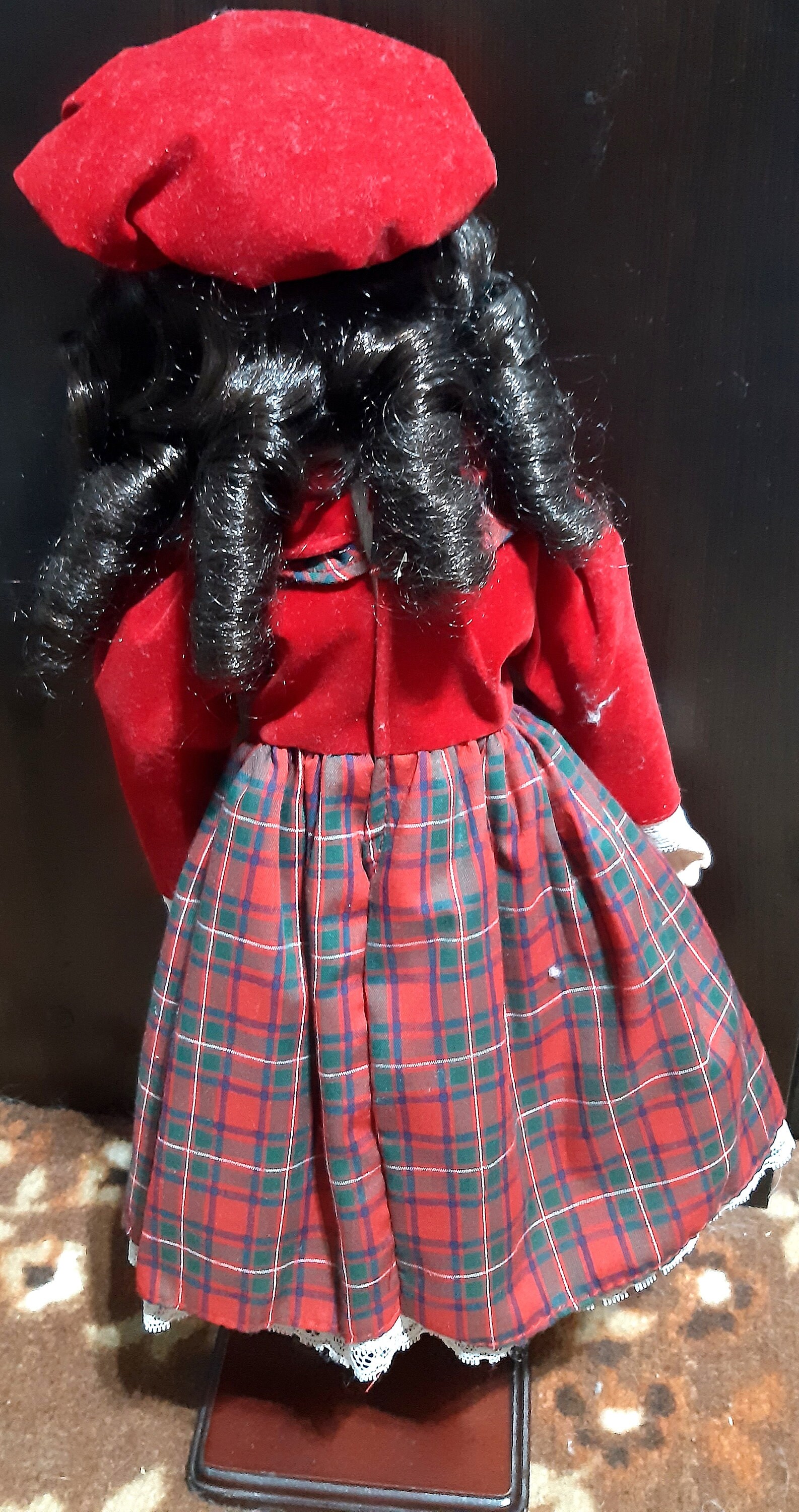Porcelain Doll on Stand the Promenade Collection Charlotte - Etsy