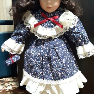 The Promenade Collection Porcelain Doll Beatrice-a & Stand - Etsy