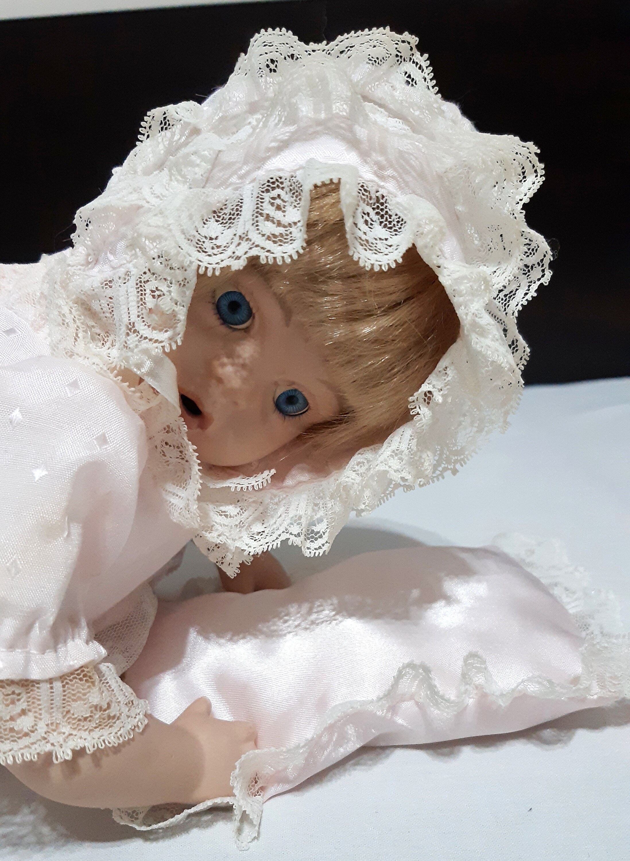 Promenade Collection Vintage Baby Girl Porcelain Doll EUGENIE Dressed ...