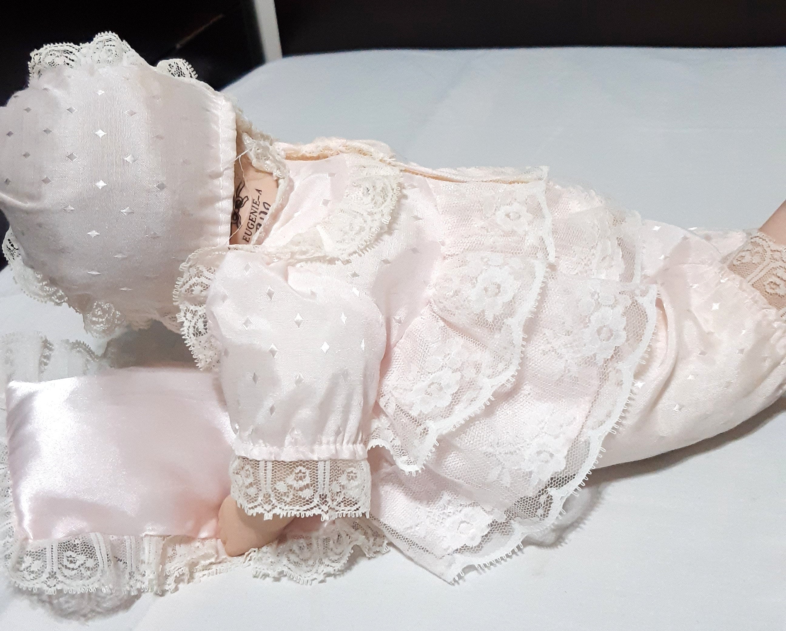 Promenade Collection Vintage Baby Girl Porcelain Doll EUGENIE Dressed ...