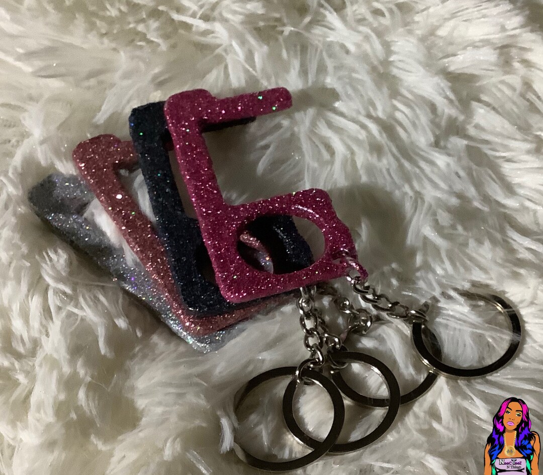 Hands Free COVID Safe Germ Free Tool Keychain - Etsy