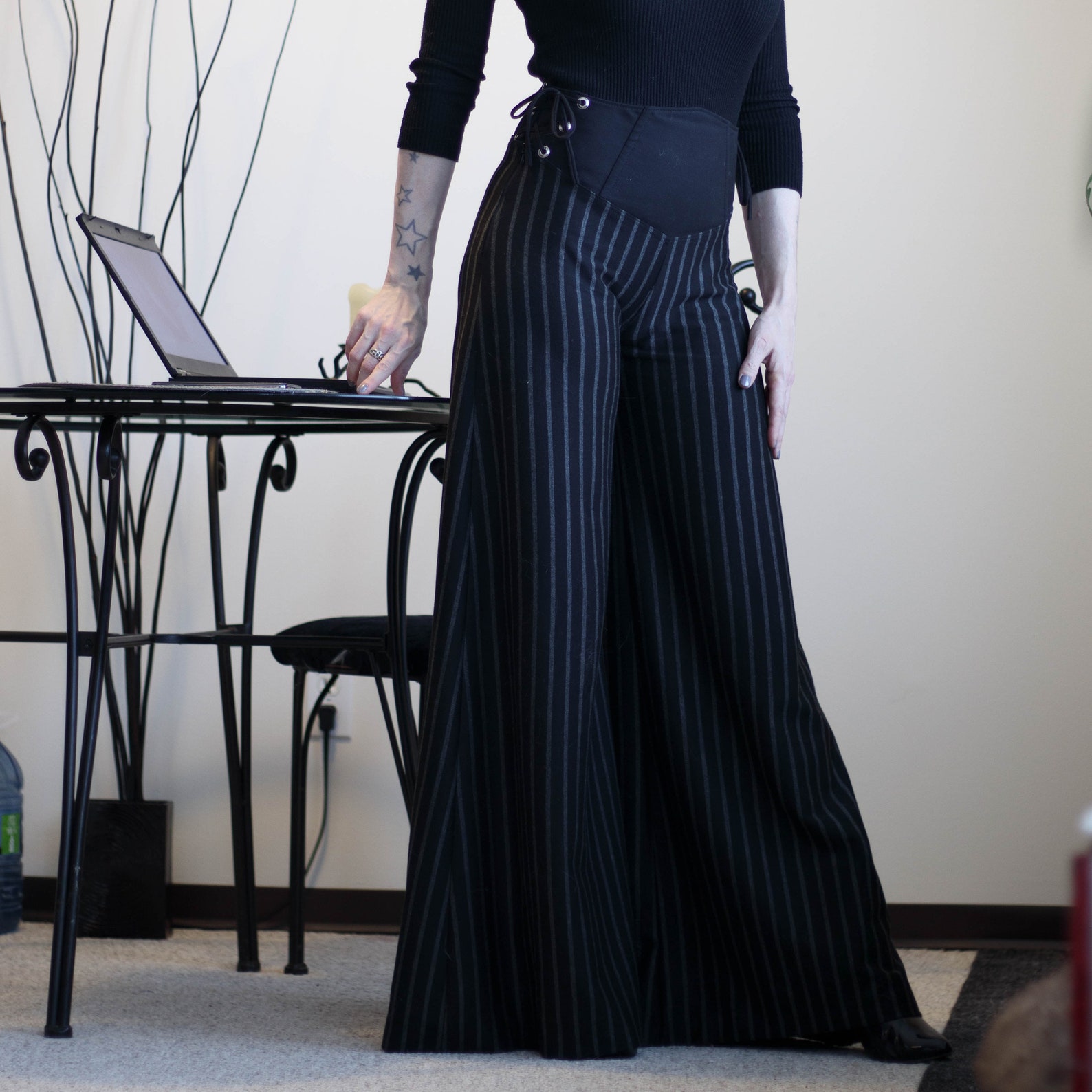 Palazzo Pants Sewing Pattern PDF Printable by Scorned - Etsy