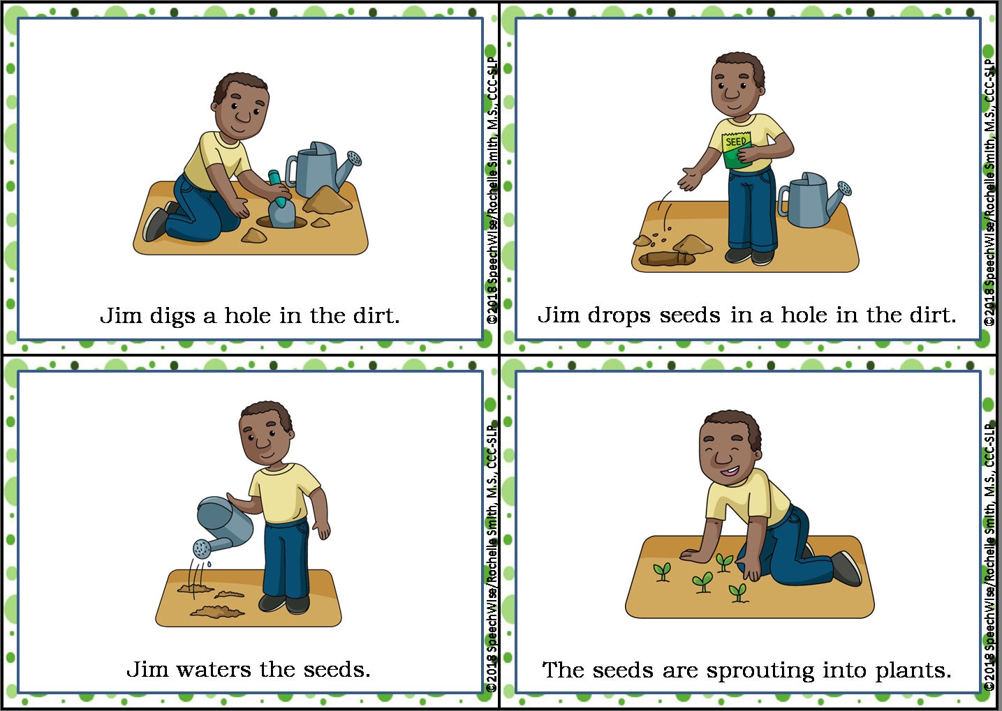 Four Step Sequencing for Speech and Language Therapy and Special ...