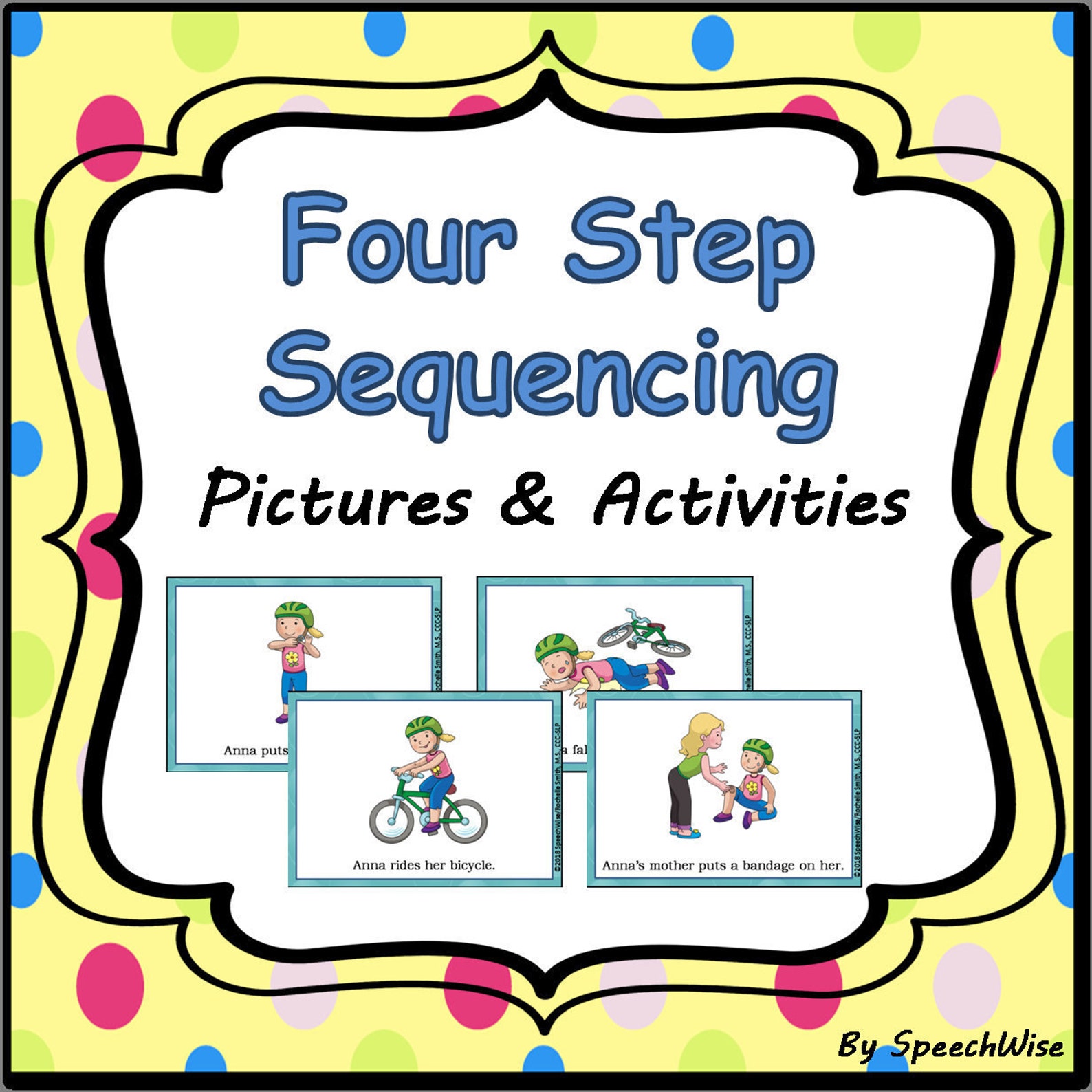 Four Step Sequencing for Speech and Language Therapy and Special ...