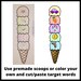Ice Cream Articulation Craft for K and G Sounds: Initial, Medial, Final ...