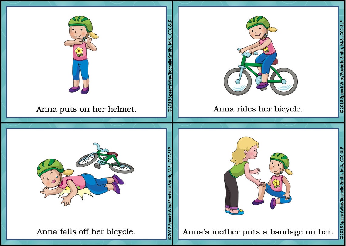 Four Step Sequencing for Speech and Language Therapy and Special ...